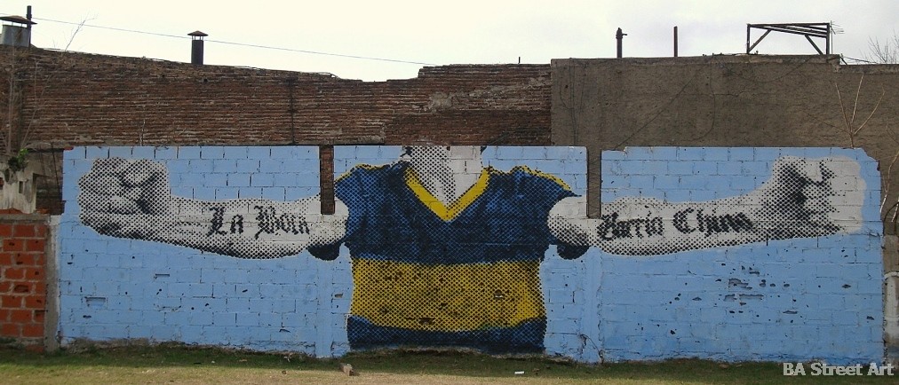 Boca Juniors street art in La Boca Buenos Aires | BA Street Art