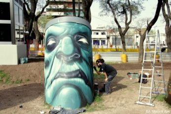 Artists paint myths and legends in Parque Patricios | BA Street Art