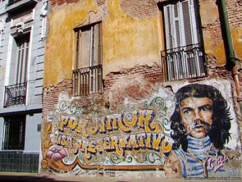 Che Guevara graffiti in Buenos Aires | BA Street Art