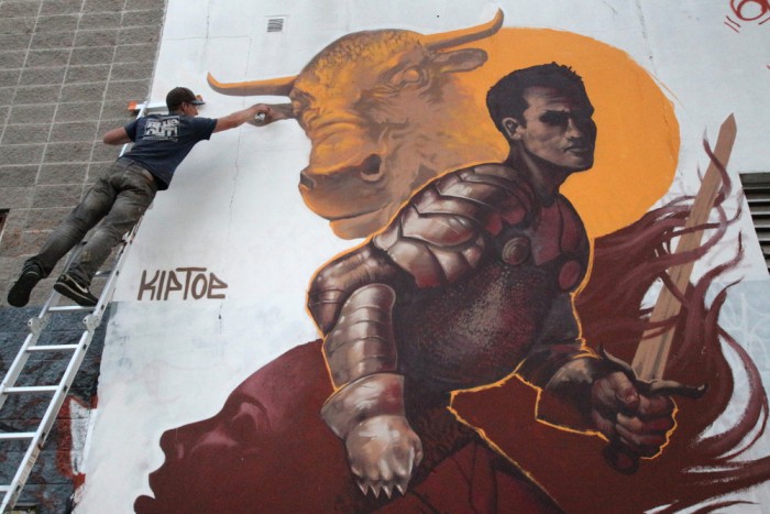 Los Angeles artist Kiptoe hits Buenos Aires | BA Street Art