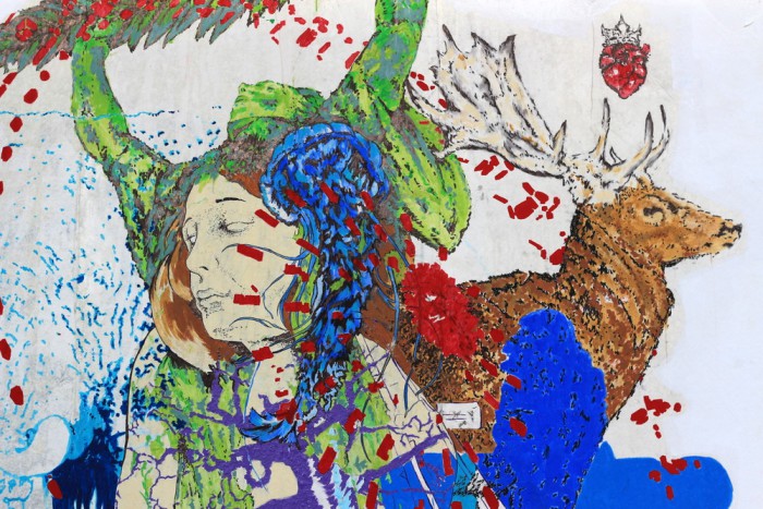 Paul Mericle paints new mural in Buenos Aires | Buenos Aires Street Art