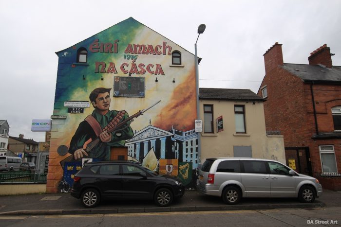 Belfast political murals and propaganda relating to the Northern ...