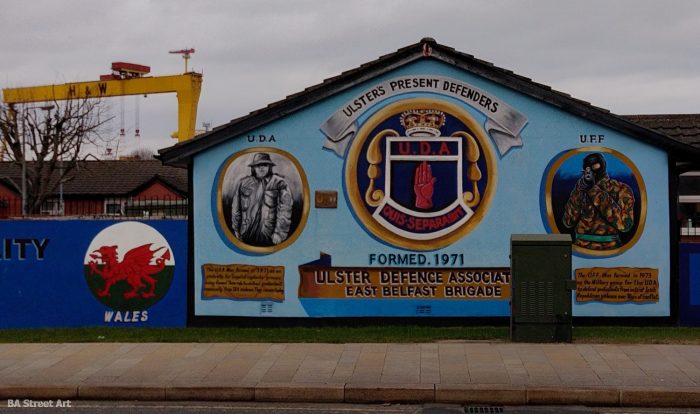 Belfast political murals and propaganda relating to the Northern ...