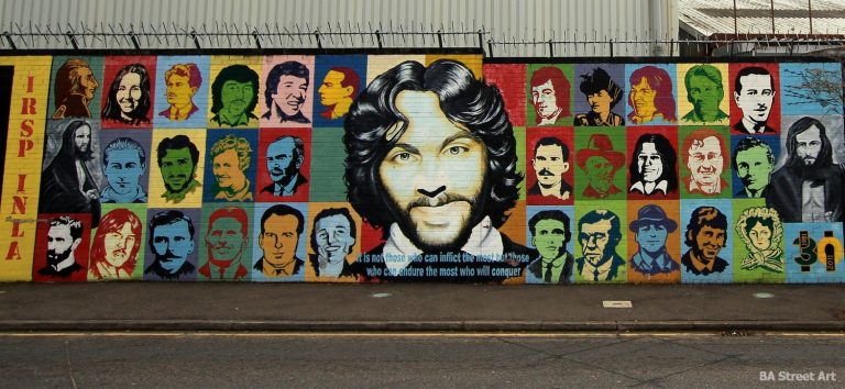 Belfast political murals and propaganda relating to the Northern ...