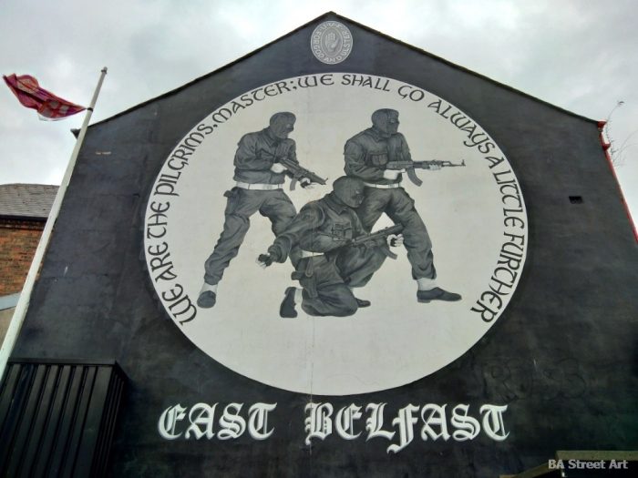 Belfast political murals and propaganda relating to the Northern ...