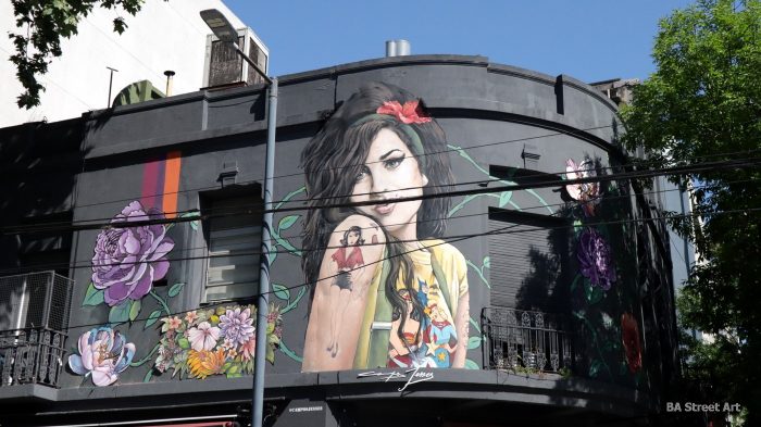 New Amy Winehouse mural in Palermo | BA Street Art