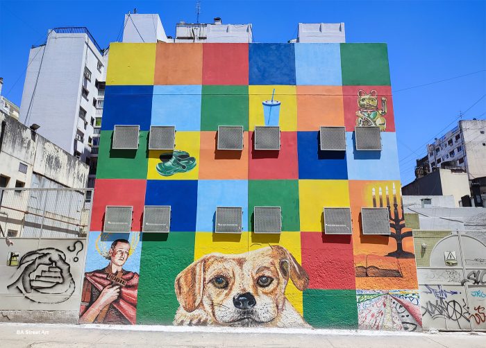 New mural in Once, Buenos Aires by Muro Sur | BA Street Art