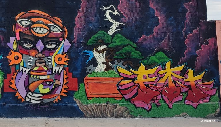 New Palermo graffiti by Neat Pumac, Pigme & Pier | BA Street Art