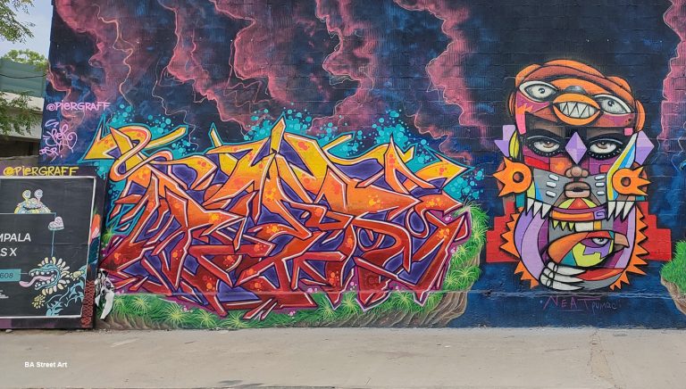 New Palermo graffiti by Neat Pumac, Pigme & Pier | BA Street Art
