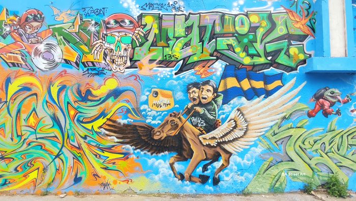 Graffiti Baires event in Buenos Aires with more than 30 artists ...