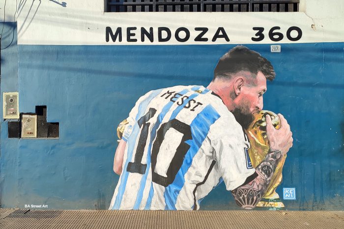 Messi murals in Buenos Aires painted by different street artists | BA ...