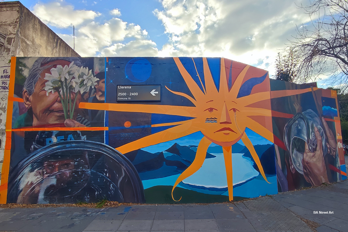 Biggest mural in the world painted by Cobre Art of Messi in Santa Fe ...