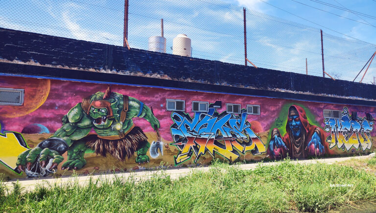 Graffiti artists in Buenos Aires paint Thundercats in González Catán ...